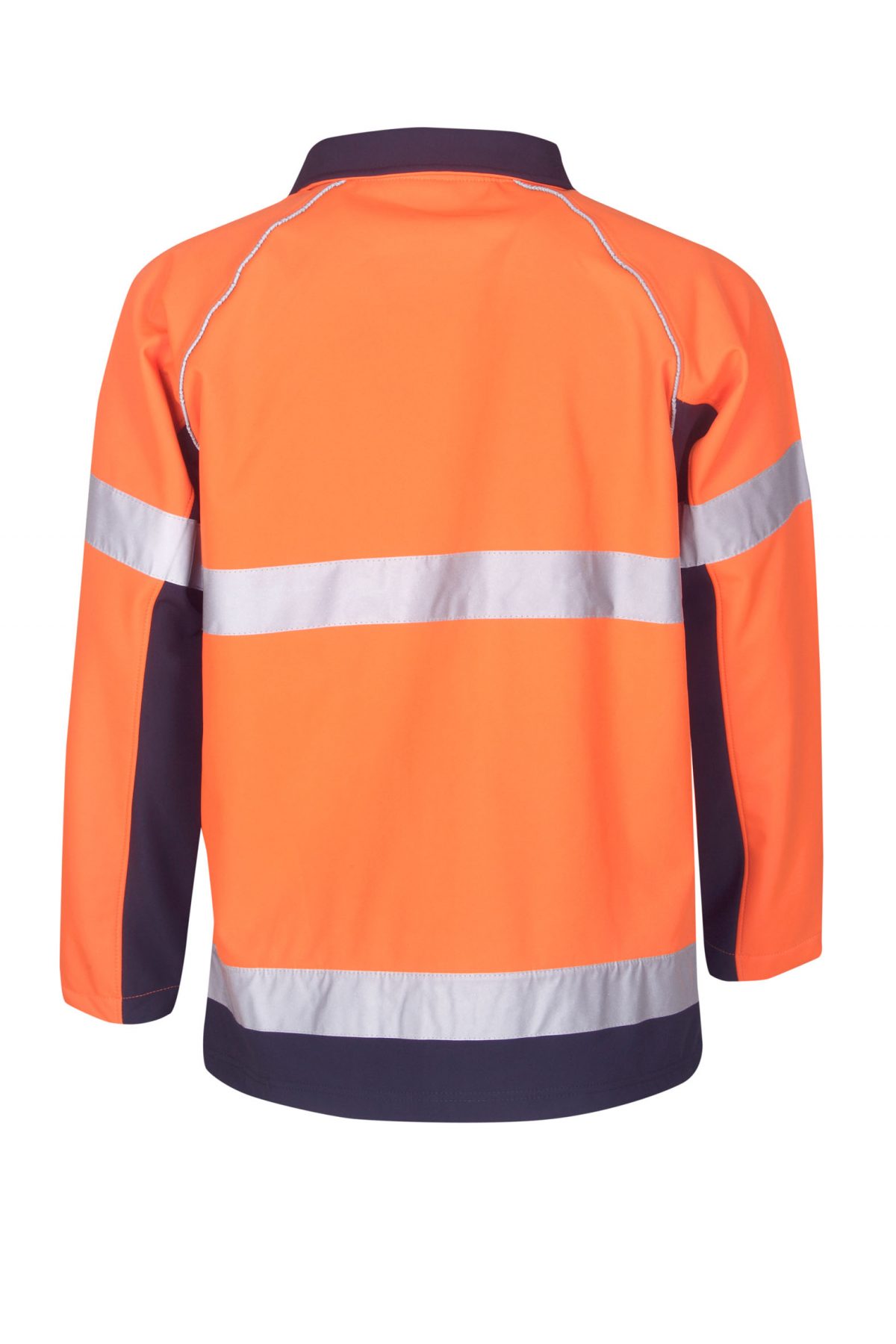 J87 Hi Vis Soft Shell Jackets D/N Use - Blue Whale
